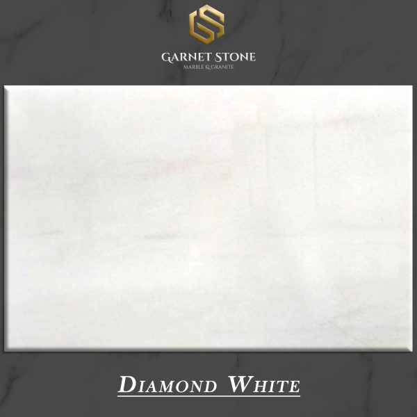Diamond White – Garnet Stone