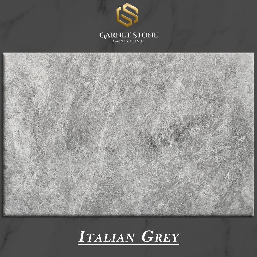 Italian Grey – Garnet Stone