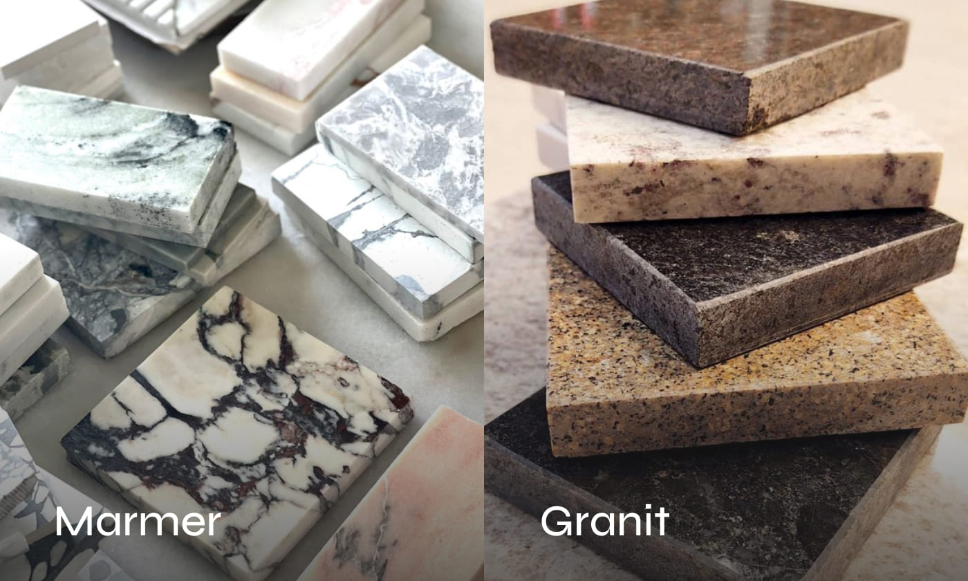 Perbedaan Marmer dan Granit: Panduan Lengkap Pilih Batu Alam yang Tepat ...